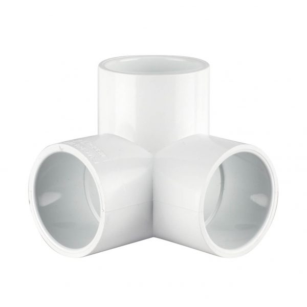 1 1/4" 3 way PVC TEE – A to Z
